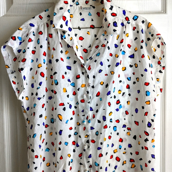 Terry Chicago | Tops | Vintage Terry Chicago Blouse | Poshmark